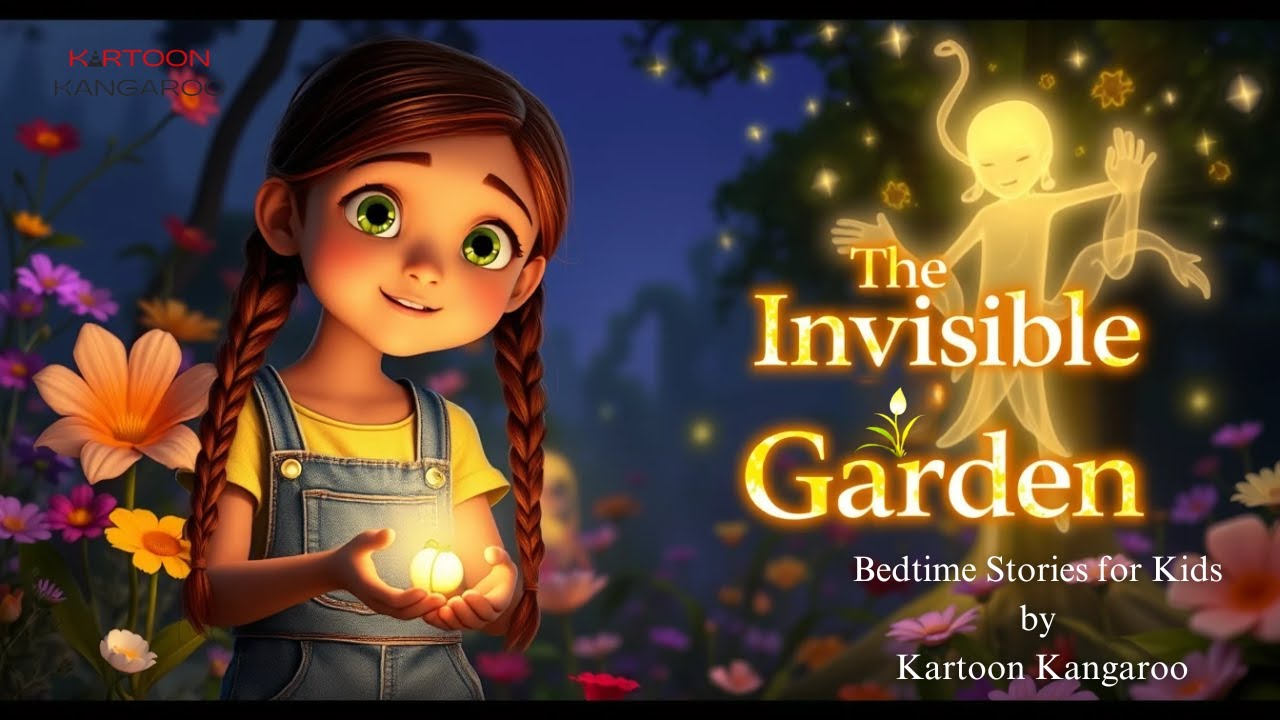 The Invisible Garden: A Magical Story for Kids | Kartoon Kangaroo ...