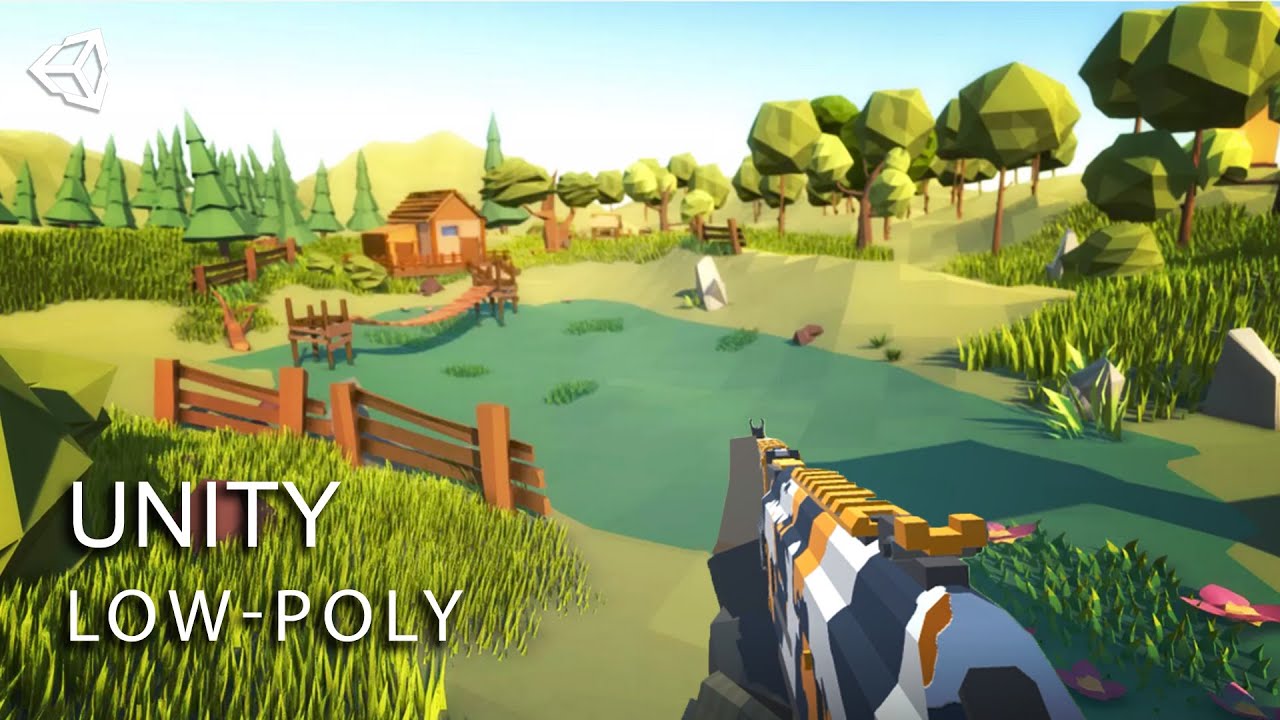 Make Low Poly Game In Unity | Tutorial (02) - jump physics - YouTube