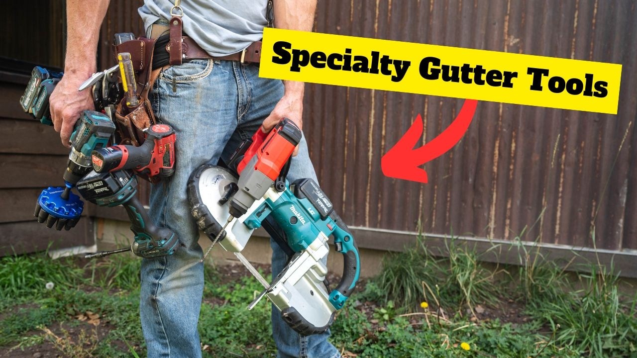 FAST TRACK Your RAIN GUTTER INSTALLATION with These Tools - YouTube
