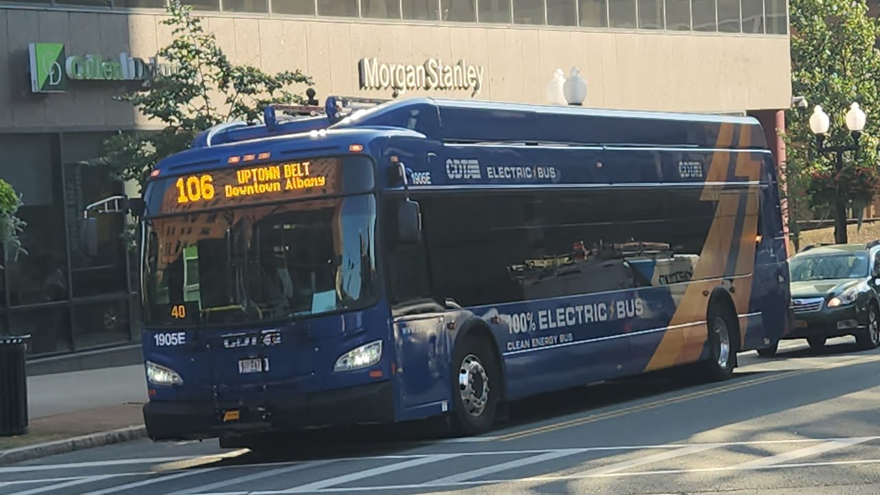 Cdta 2022 New Flyer XE40 NG 1905E on Route 106 - YouTube