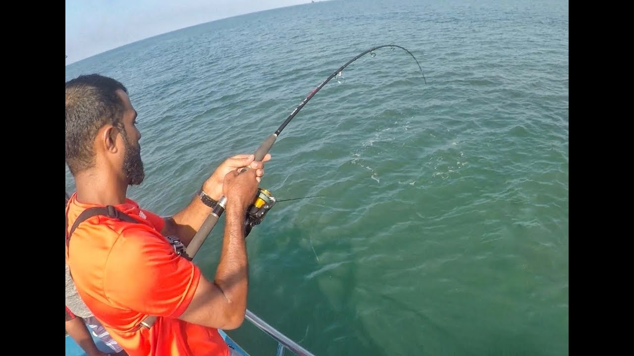 GT fishing in Goa - YouTube