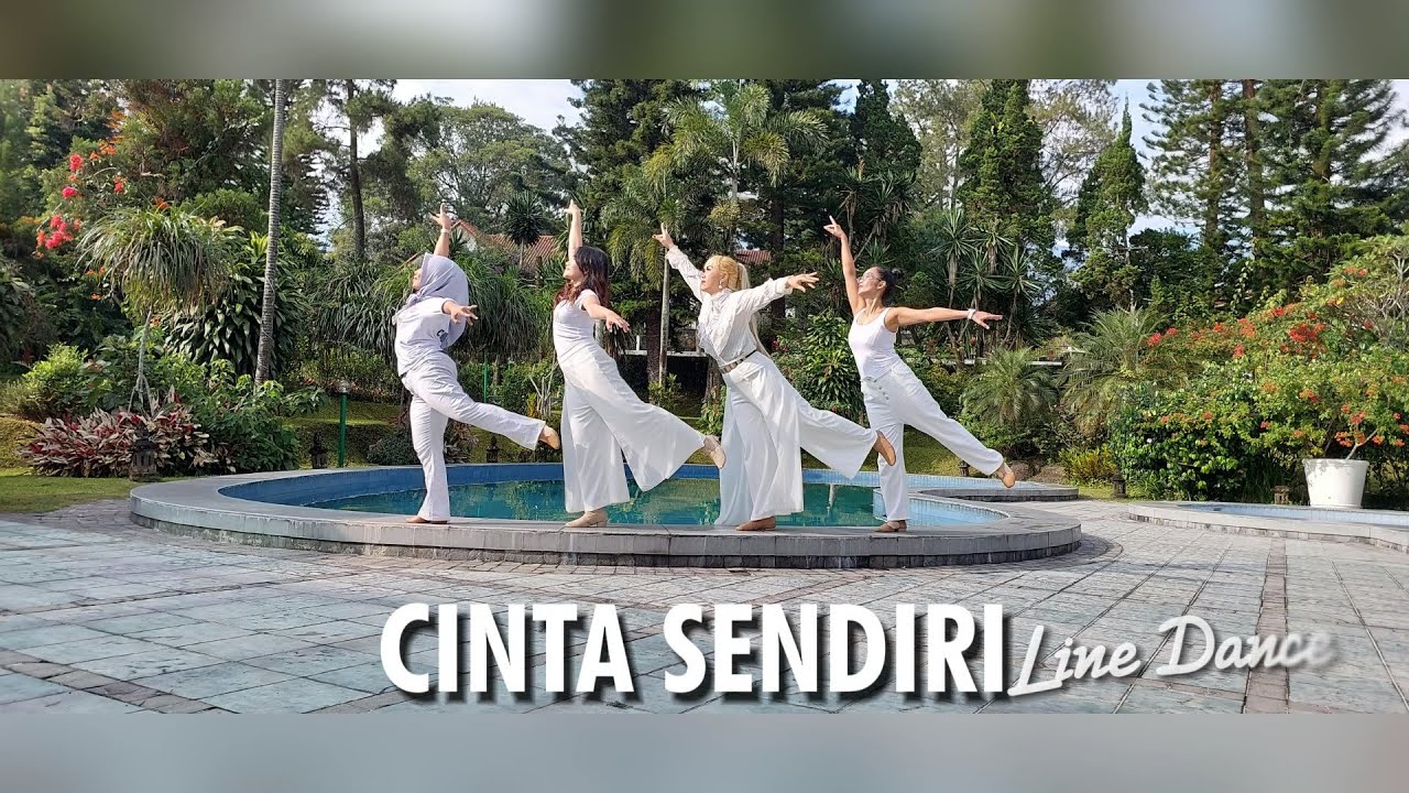 Cinta sendiri Line Dance Demo by : Ati Setiyawati R S.sos and Friends ...