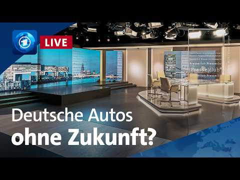 China, Zölle, Arbeitskosten: Deutsche Autos ohne Zukunft? | ARD-Presseclub