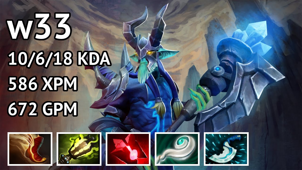 Dota 2 w33 - Leshrac highlights - Game 2922248091 - YouTube