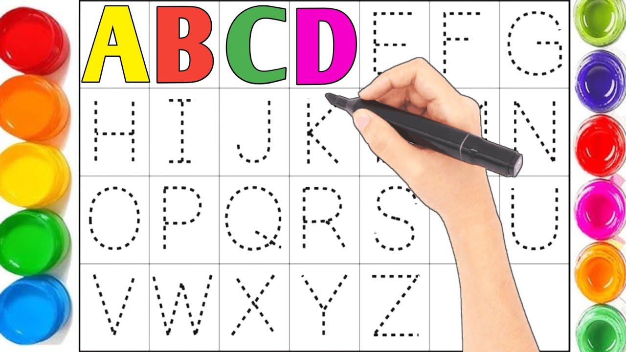 Alphabet ABC | Easy abcd | ABC Song for Kids | Learn A to Z Phonics ...