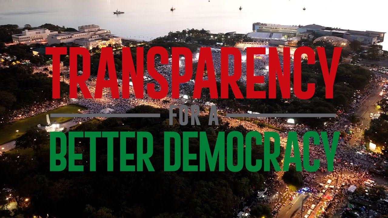 Highlights | Rally for Transparency and a Better Democracy - YouTube