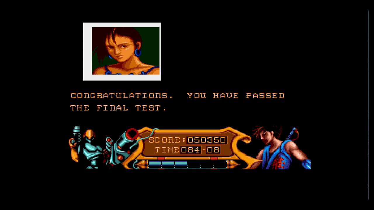 Strider - AMIGA - Last Boss and Ending - YouTube