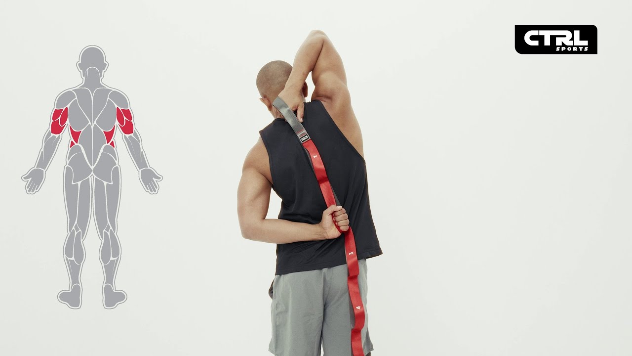 Triceps and Side Muscles Stretch - CTRL Sports - YouTube