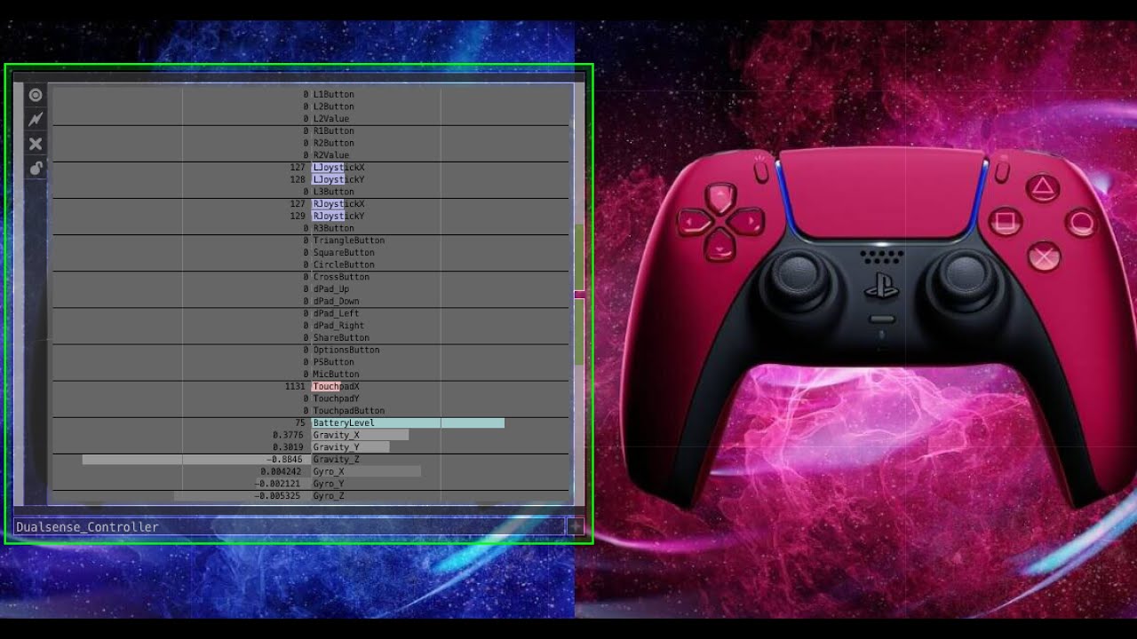 TouchDesigner + Dualsense 5 Tutorial: Controller Data through OSC on ...