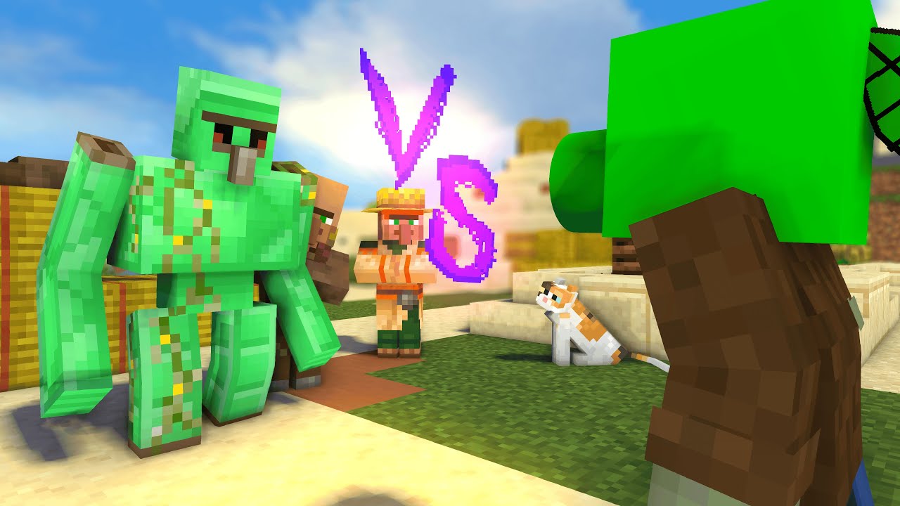 Emerald Golem vs Peashooter Zombie (Requested Battle) Read desc - YouTube