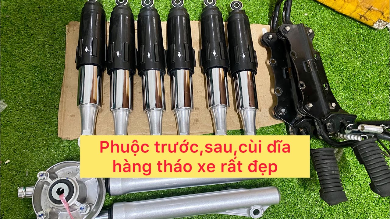 Phuộc trước,sau,cùi dĩa dream 125 thailan tháo xe lướt đẹp zalo ...