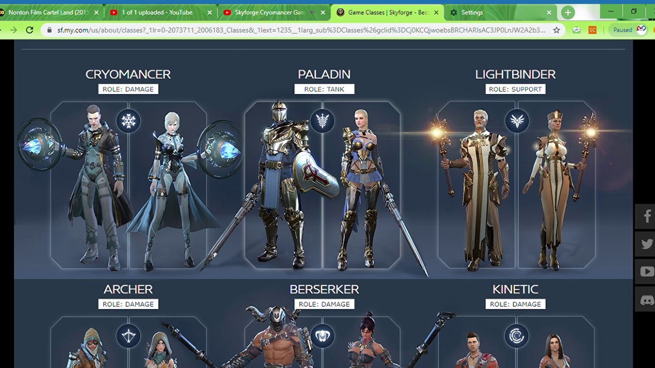 Game Classes Skyforge Become А God in this AAA Fantasy Sci fi MMORPG ...