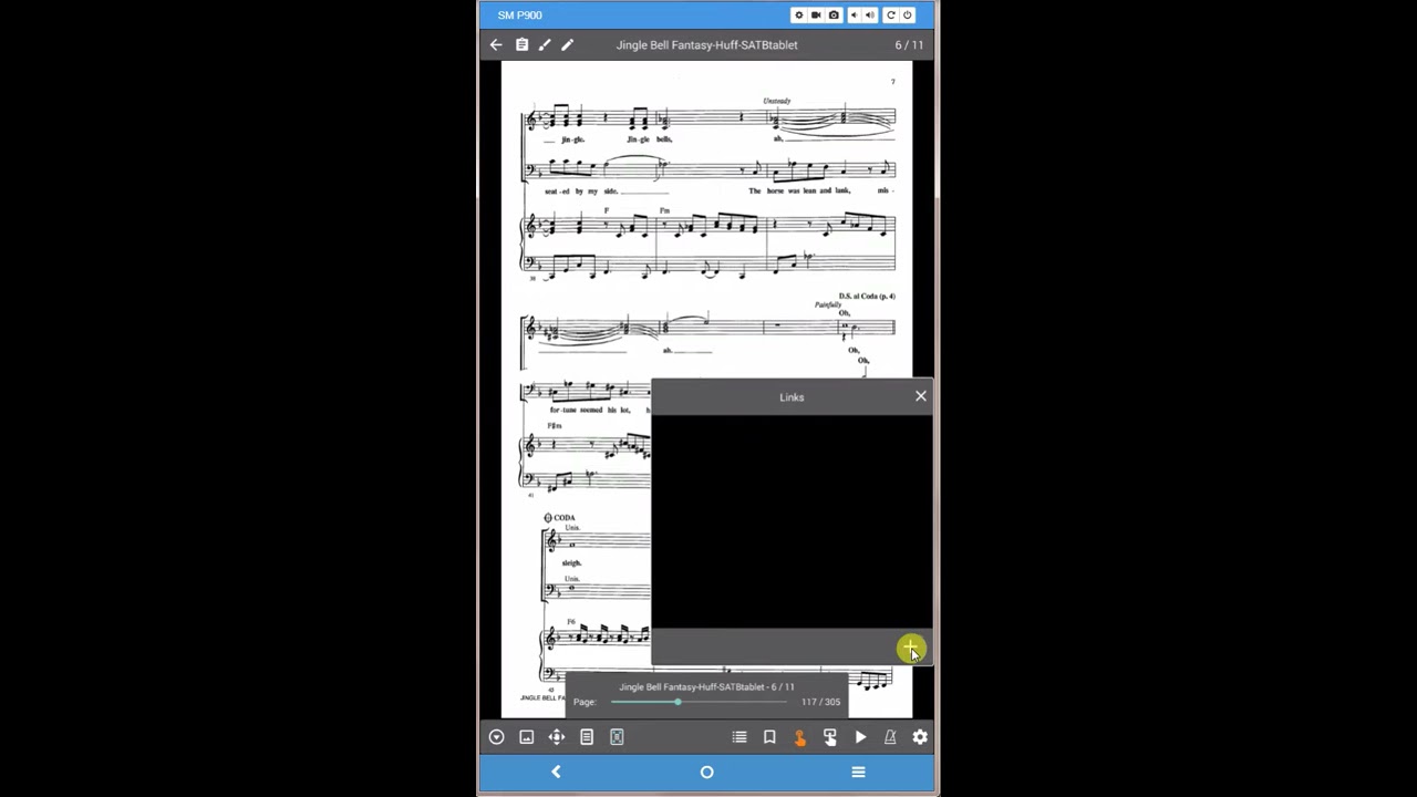 Mobile Sheets Pro How to Do Repeat Links - YouTube