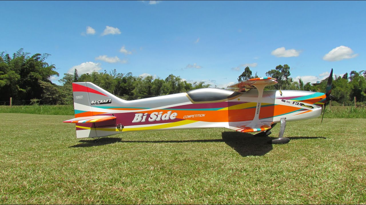 Biside F3A Biplane - YouTube