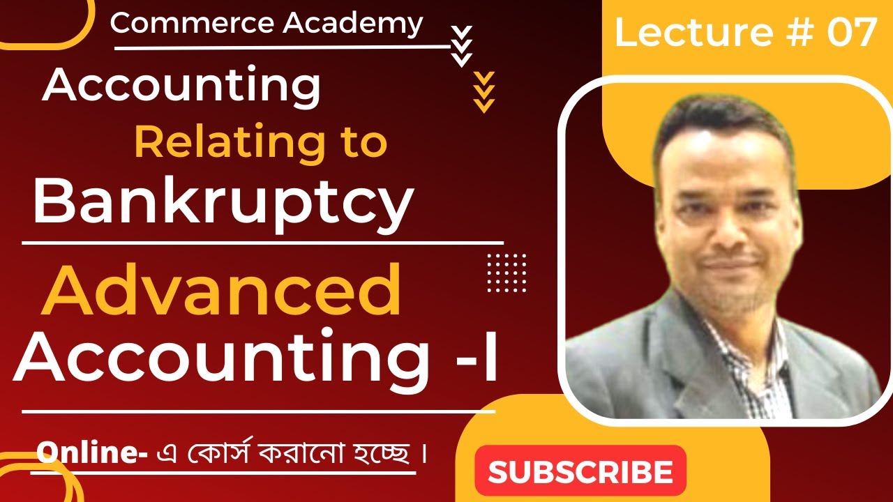 Accounting Relating to Bankruptcy | Advance Accounting 1 Chapter 7 ...