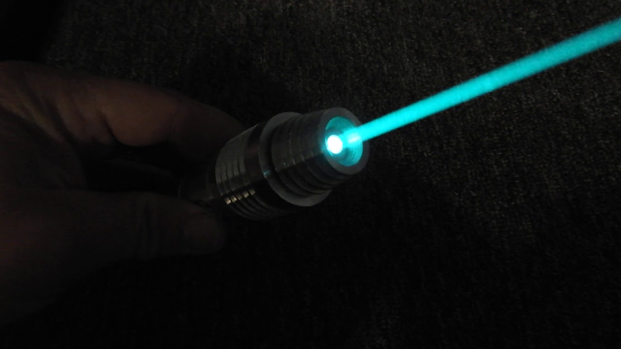 Alien Laser 488nm Build! - YouTube
