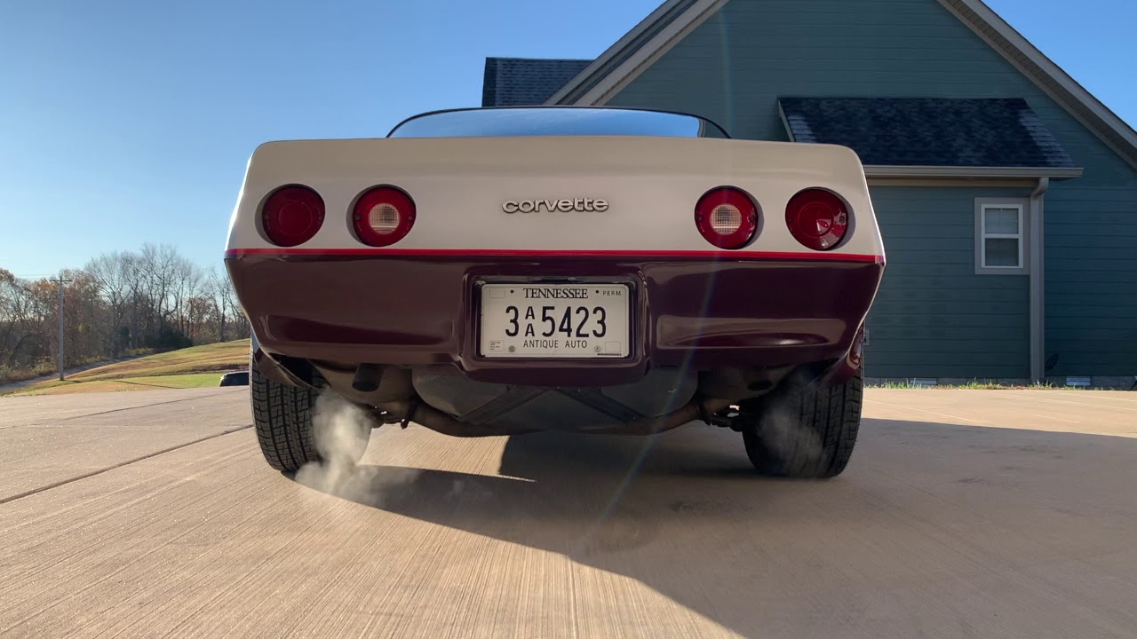 1982 Chevrolet Corvette C3 Exhaust with Crossfire Injection (Cold Start ...