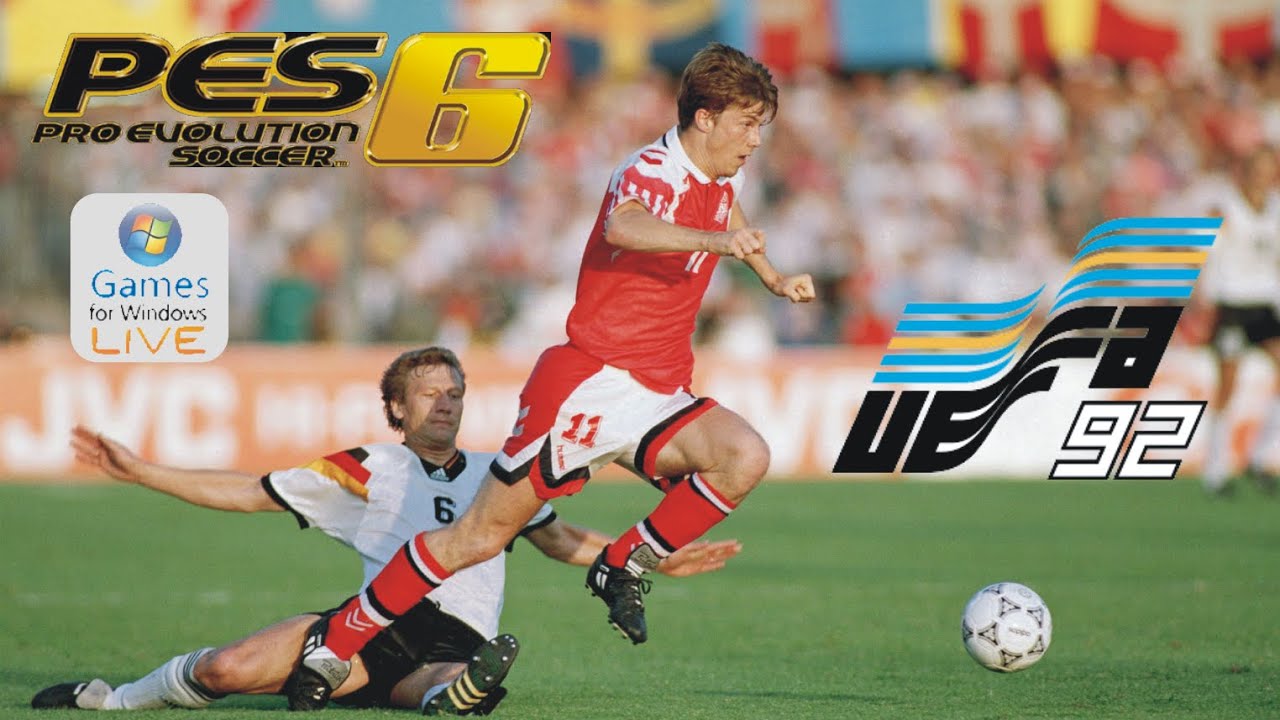 2º Rodada da UEFA EURO 92, com a seleção da Dinamarquesa de Futebol ...