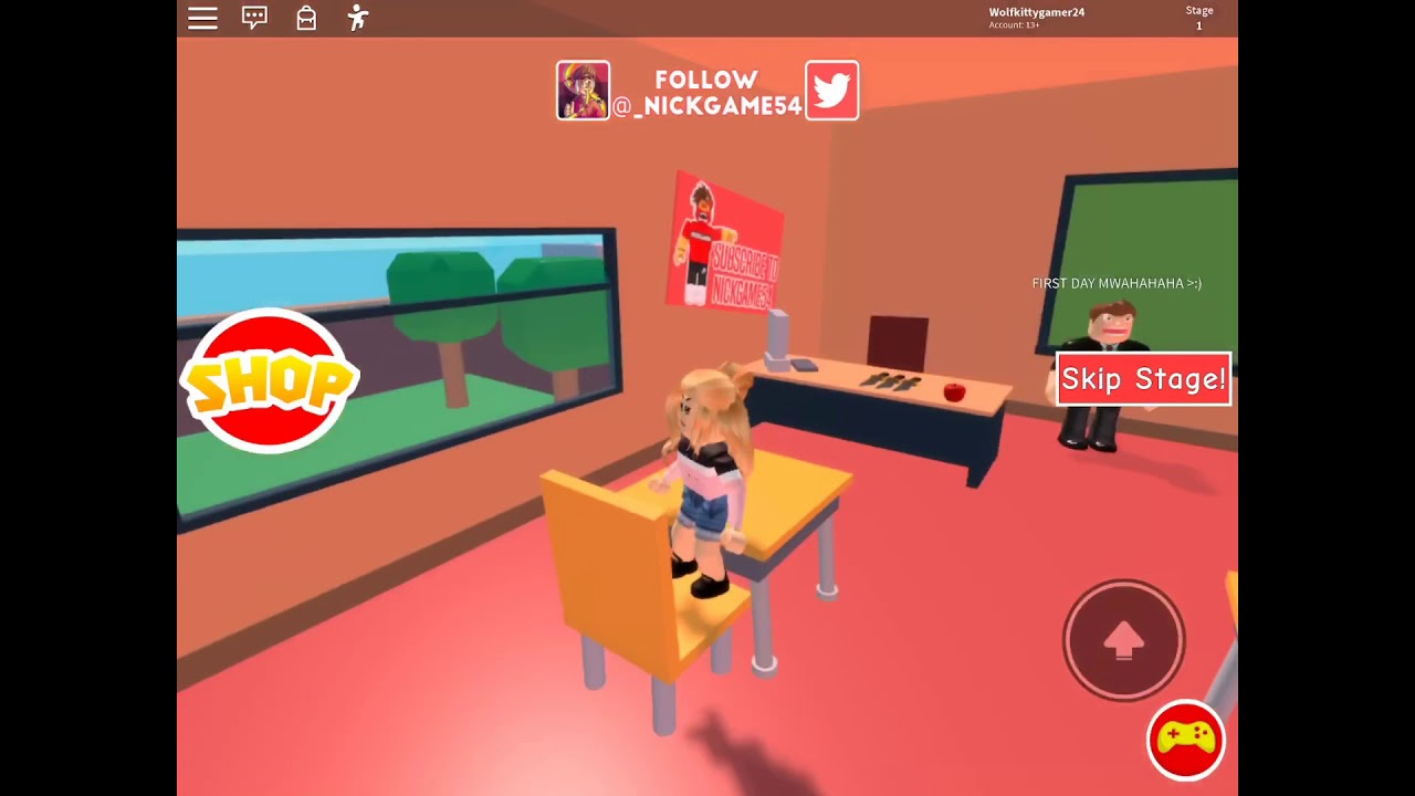 ROBLOX ESCAPE SCHOOL!!!!! | Roblox series episode 1 - YouTube