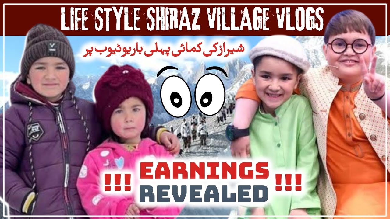 Life style shiraz village vlogs | Muhammad shiraz | YouTube Earning ...