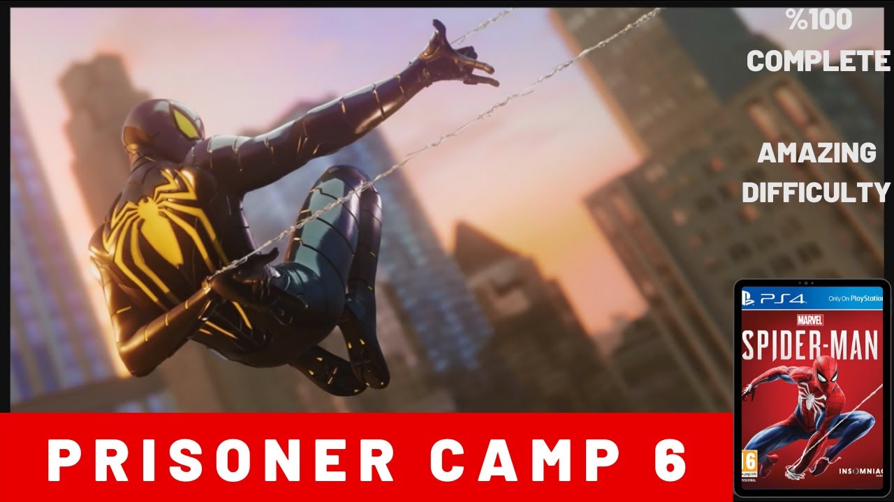 PRISONER CAMP 6 SPIDER MAN PS4 - YouTube