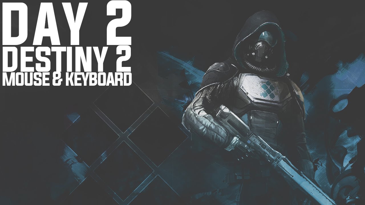 I lowered my sensitivity! | Day 2 on Destiny 2 keyboard & mouse - YouTube