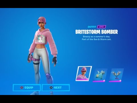 *NEW* BRITESTORM BOMBER IN FORTNITE!! Fortnite Item Shop (2/18/2021 ...