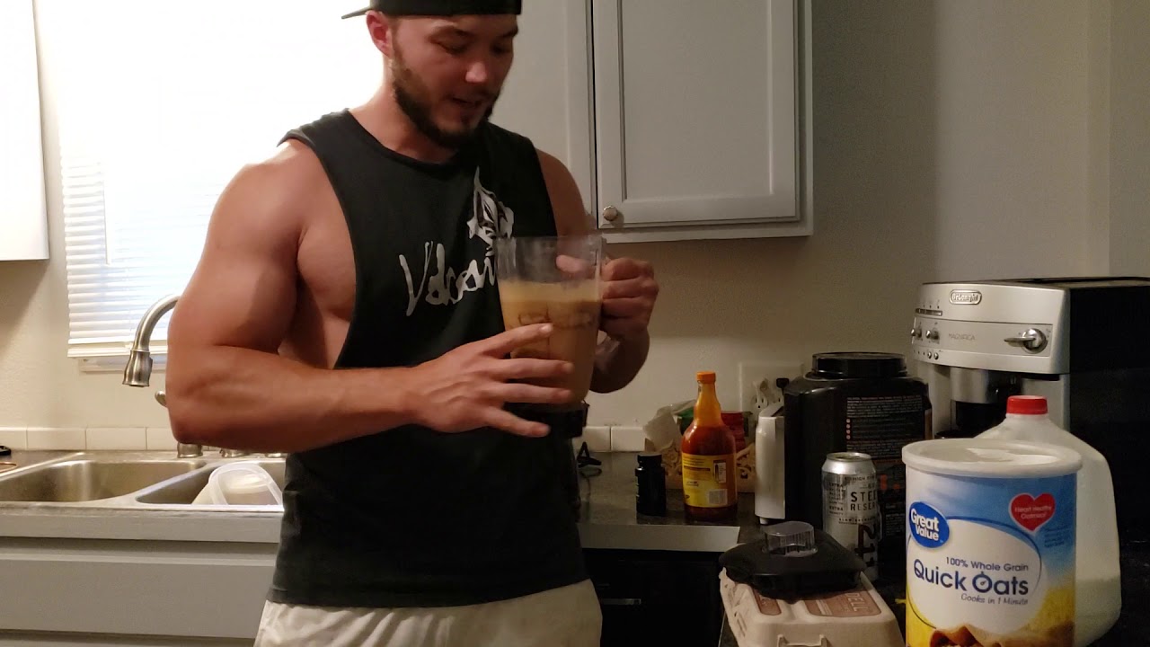 THE BUTTER SHAKE!! 1 liter of DISGUSTING shake CHUGGED!! - YouTube