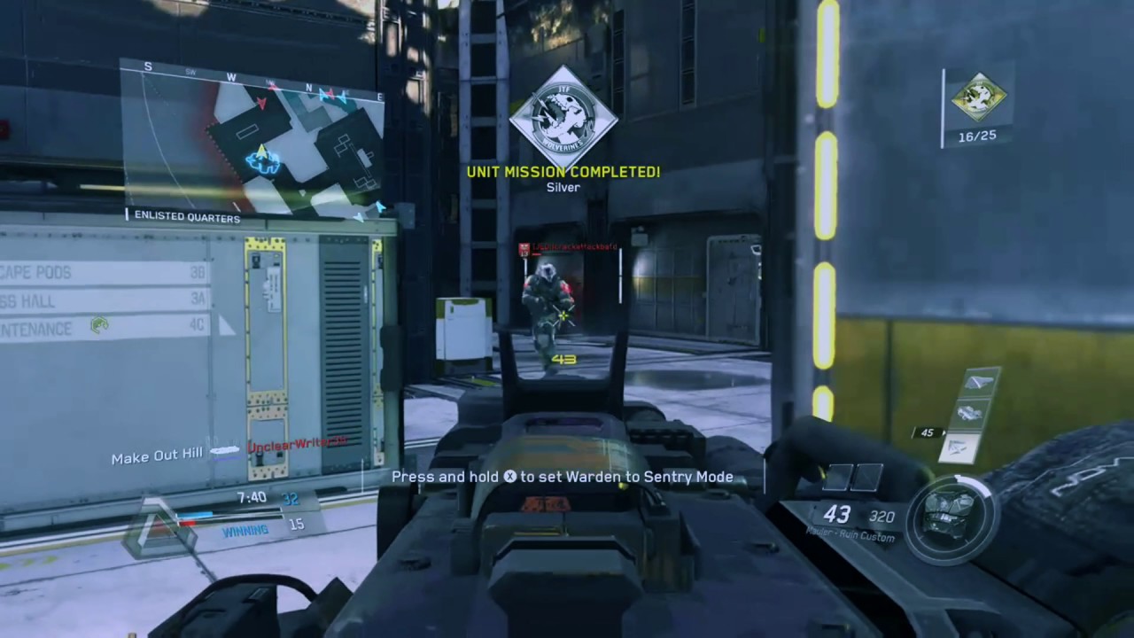 Infinite Warfare: *Insane* Mauler Nuke in Solo TDM - YouTube