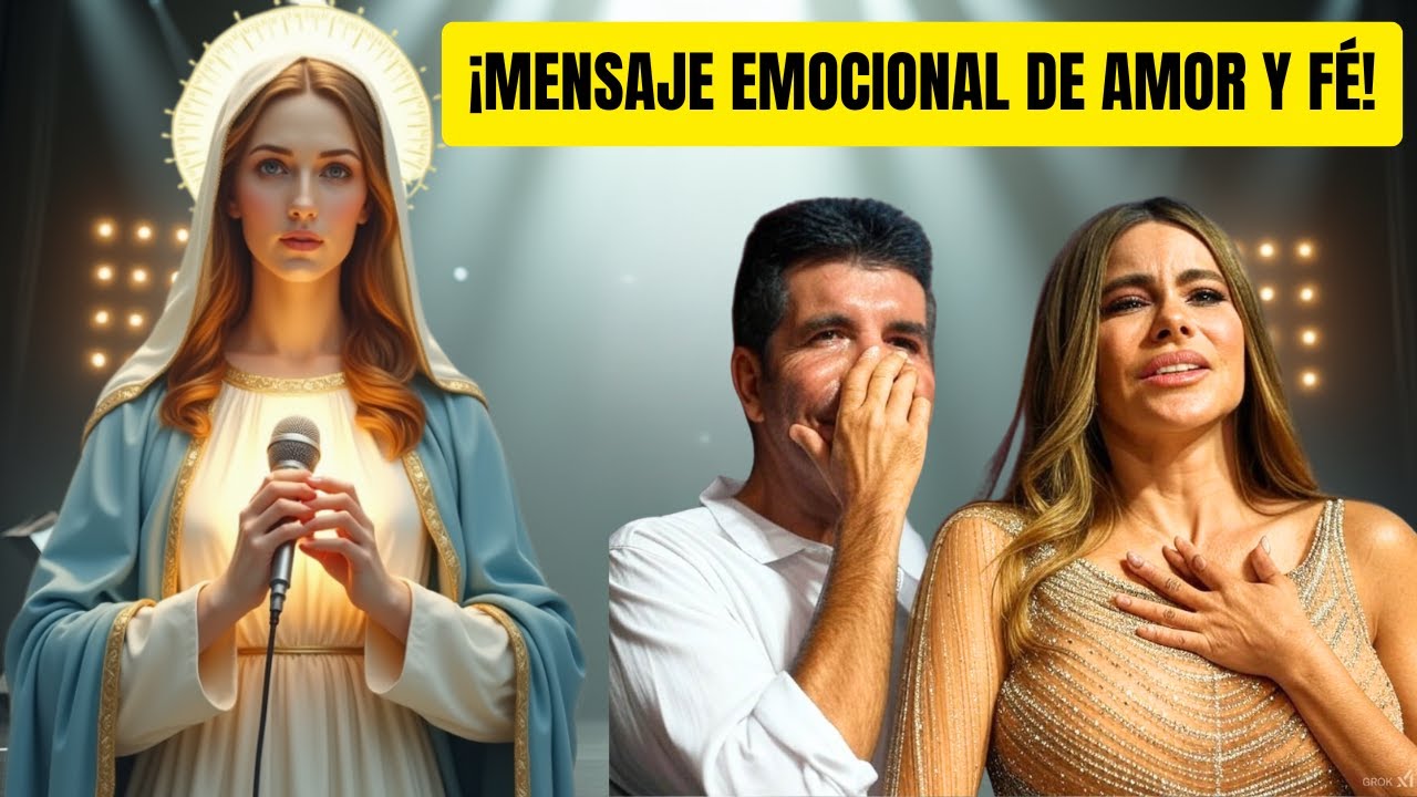 La VIRGEN MARÍA aparece en AGT con un Mensaje de AMOR y FÉ - America´s ...