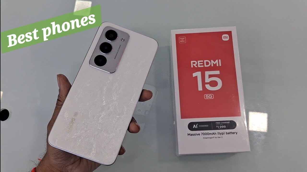 Redmi 15 unboxing and full phone specifications - YouTube