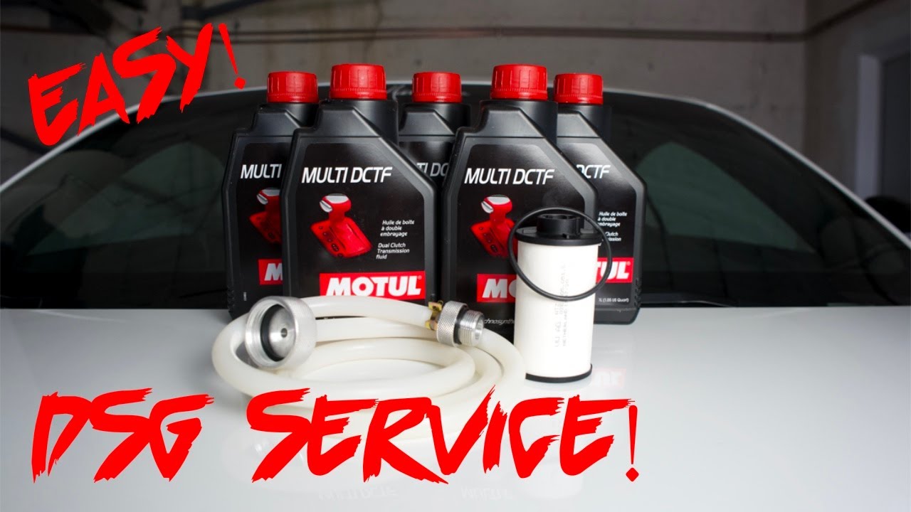 First DSG oil service on the Audi TT 2015 MK3 - YouTube