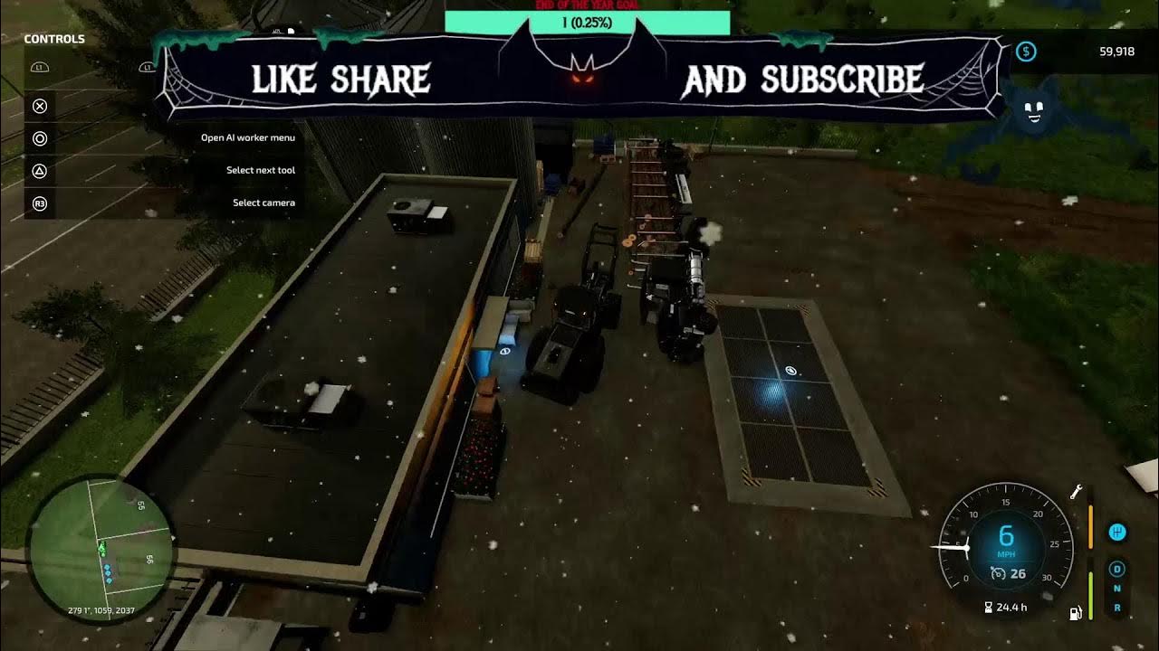 Logging trees🌳and planting seeds - Farm Simulator 22 - YouTube