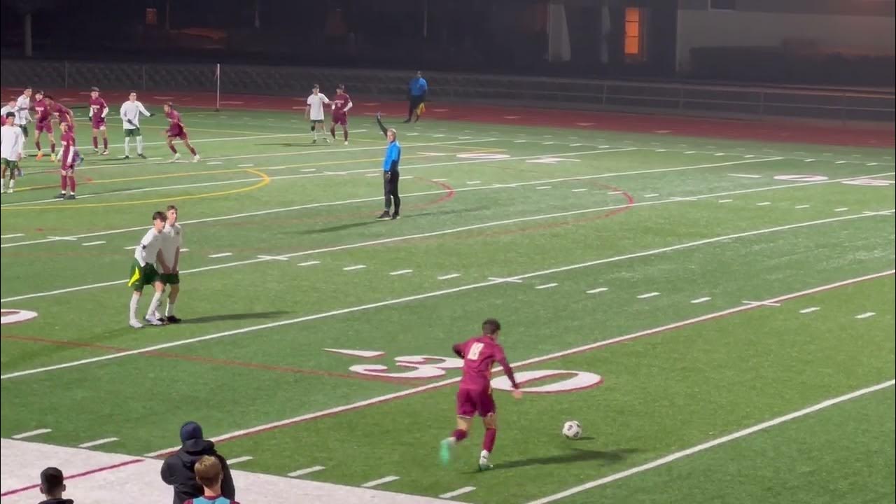 Late Goal for Newman vs San Marin - YouTube