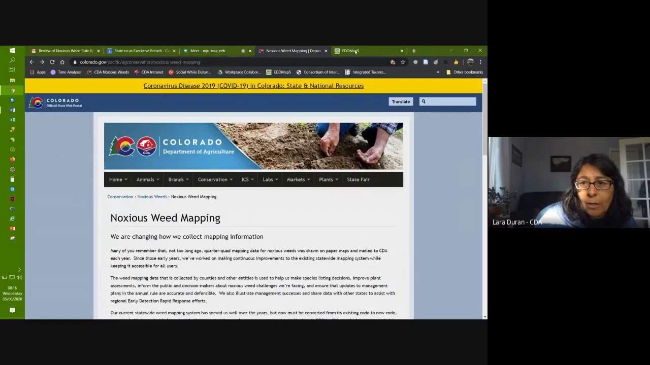 EDDMapS and Data Standards - YouTube