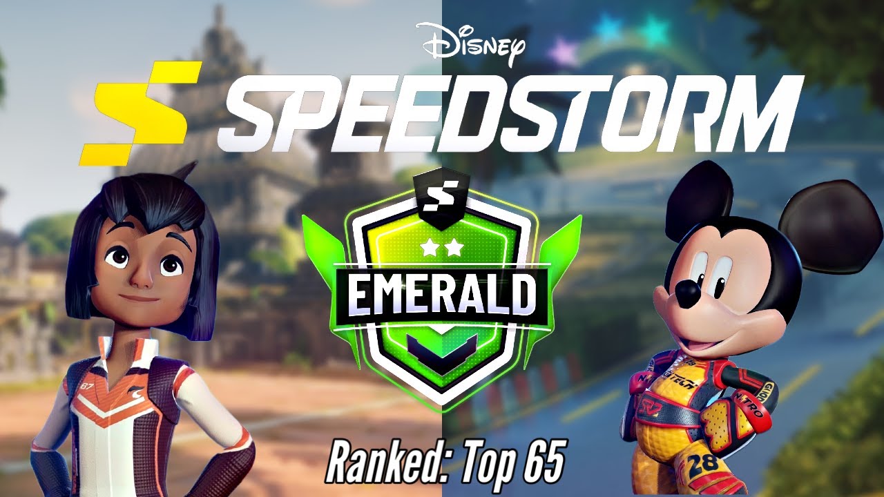 Getting All Speedsters To Emerald Rank! | Disney Speedstorm Gameplay ...