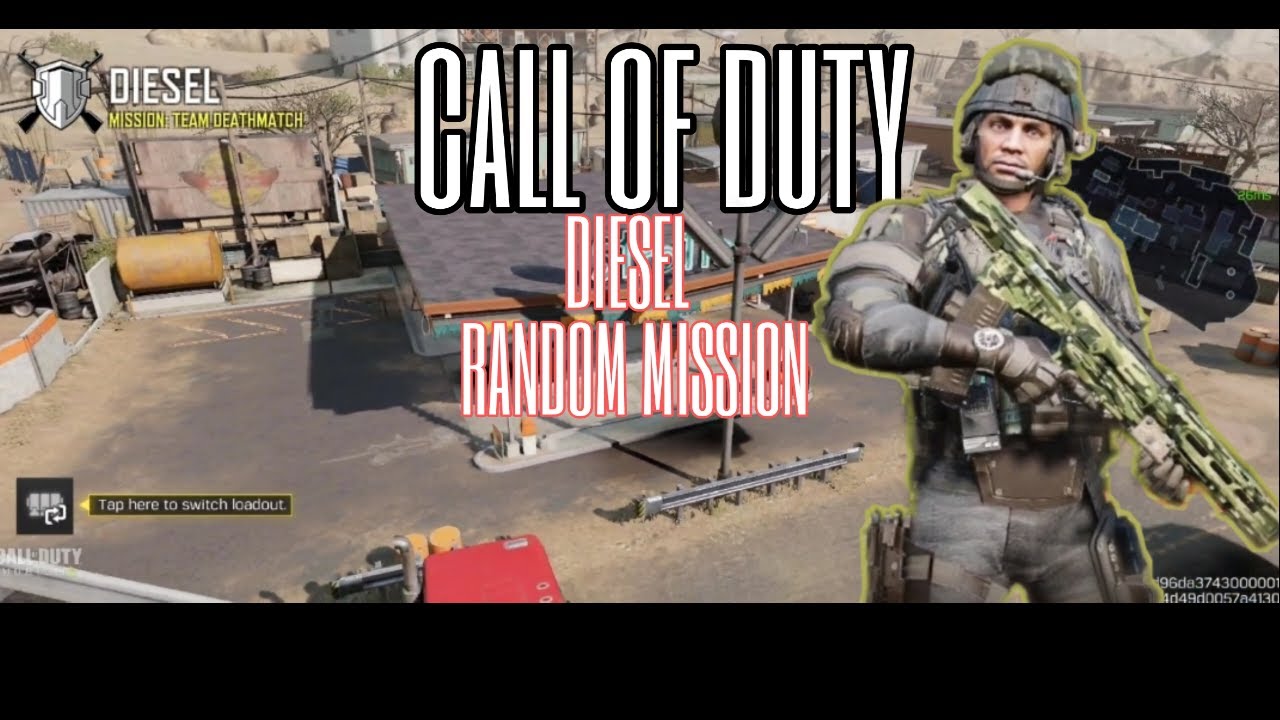 CALL OF DUTY DIESEL RANDOM MISSION - YouTube