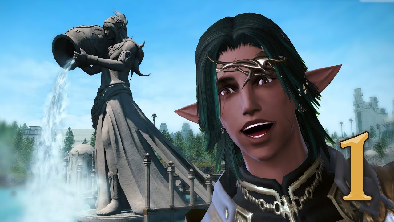 Eji Reacts to FFXIV: Endwalker Part 1 - Sharlayan and Aether Sickness ...