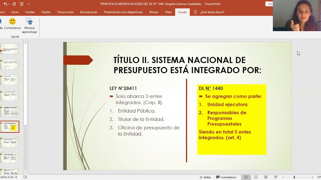 Principales Modificaciones al DL 1440 - Angela Cisneros - YouTube