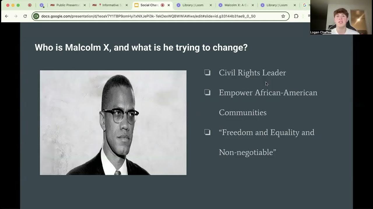 Malcom X Speech For Racial Change - YouTube