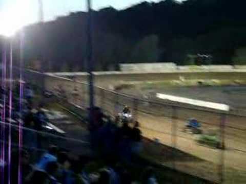 atv flat track race - YouTube