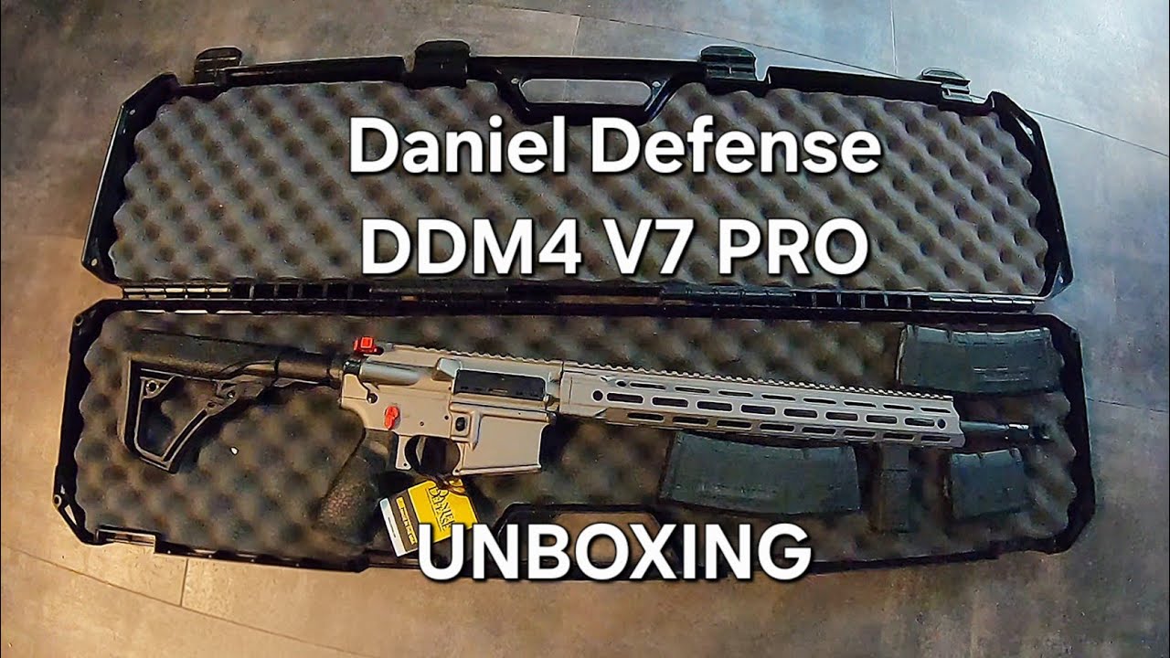 Daniel Defense DDM4 V7 PRO Unboxing - YouTube