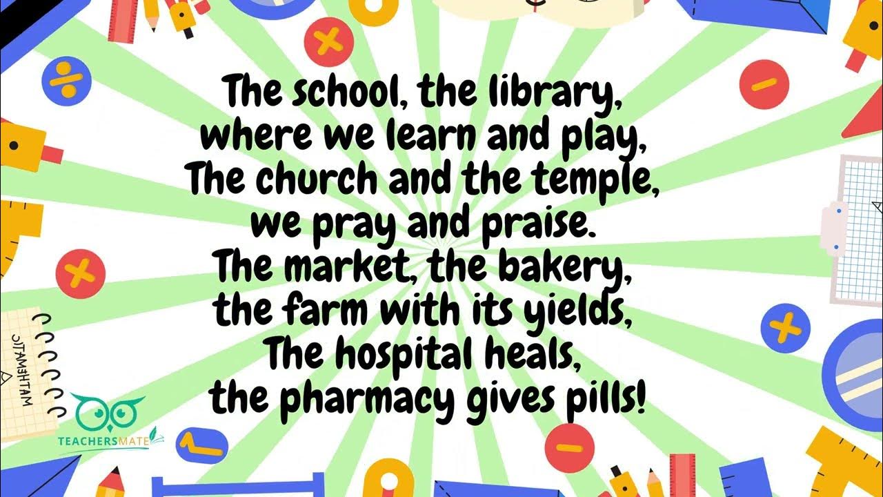 Places Song– Learn Common Nouns Through Song! - YouTube