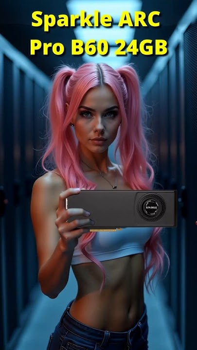 Sparkle Announces Three New Intel B60 Pro 24GB Video Cards - YouTube