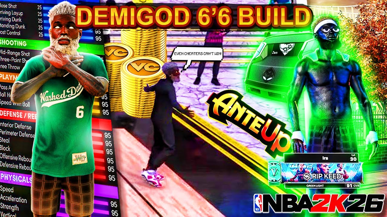 NEW 6'6 ISO BUILD IS FEARED BY CHEATERS 😱96 PERIMETER + 92 THREE BALL ...