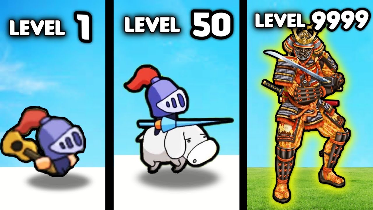 Evolving Into The Most POWERFUL Knight To Steal A Girl (Funny) - YouTube