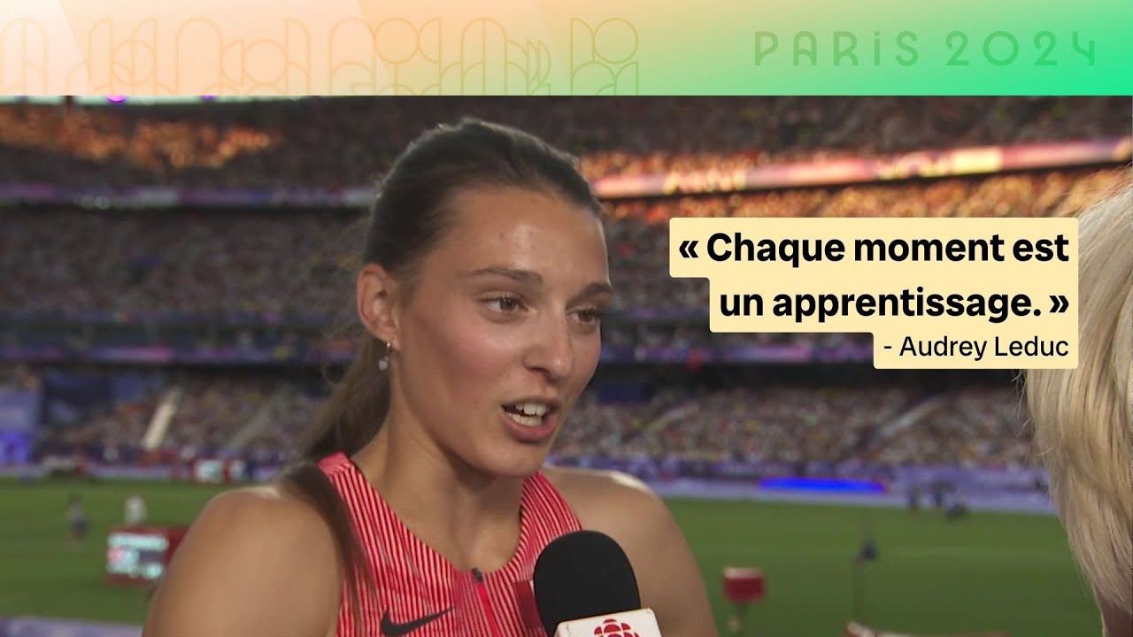 Audrey Leduc et Jacqueline Madogo satisfaites de leur journée - YouTube