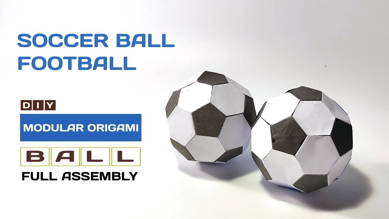 Modular Origami Soccer Ball