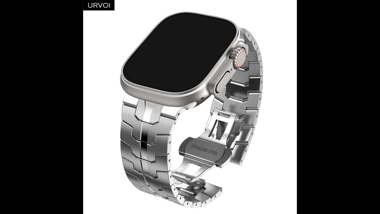 URVOI Apple Watch Titanium band for Ultra strap 49mm wristband ...