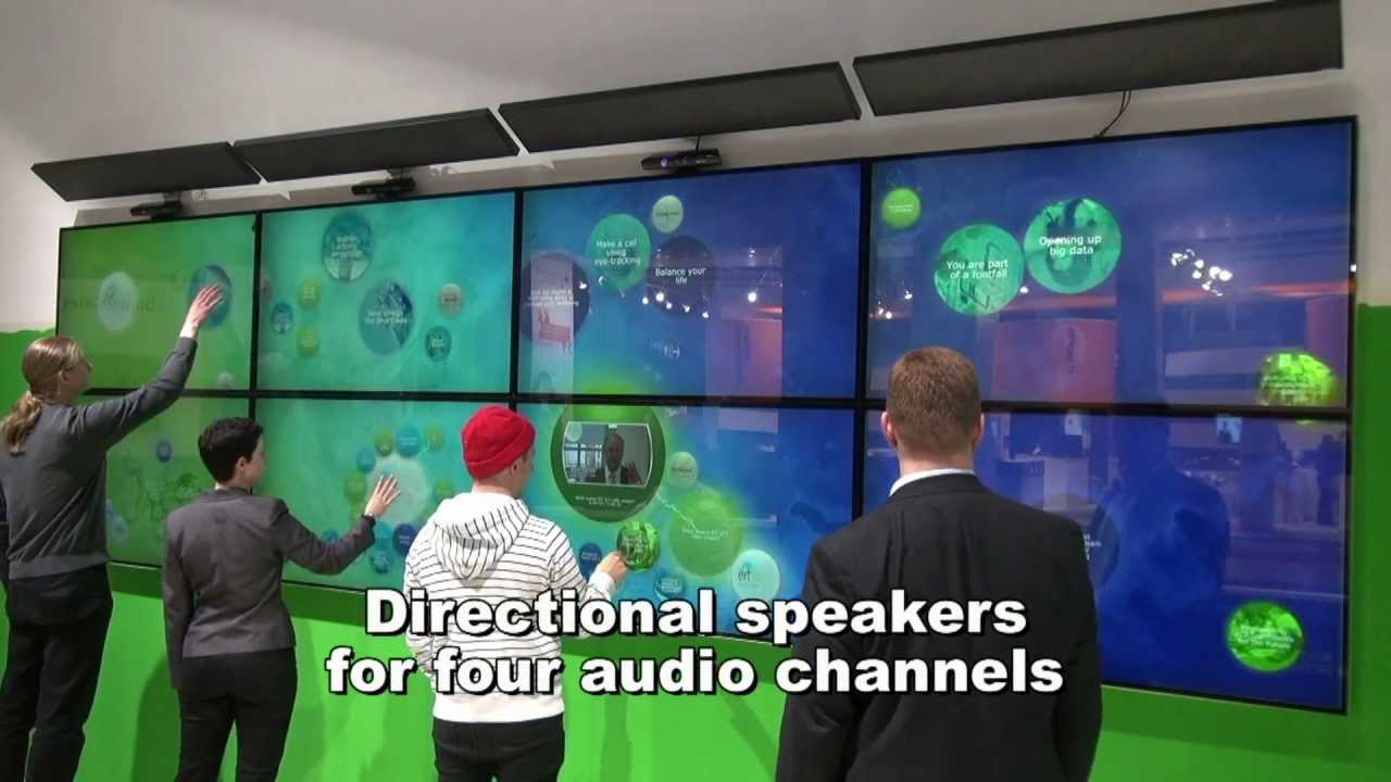 EIT Bubblescreen @ CeBIT 2012 - YouTube